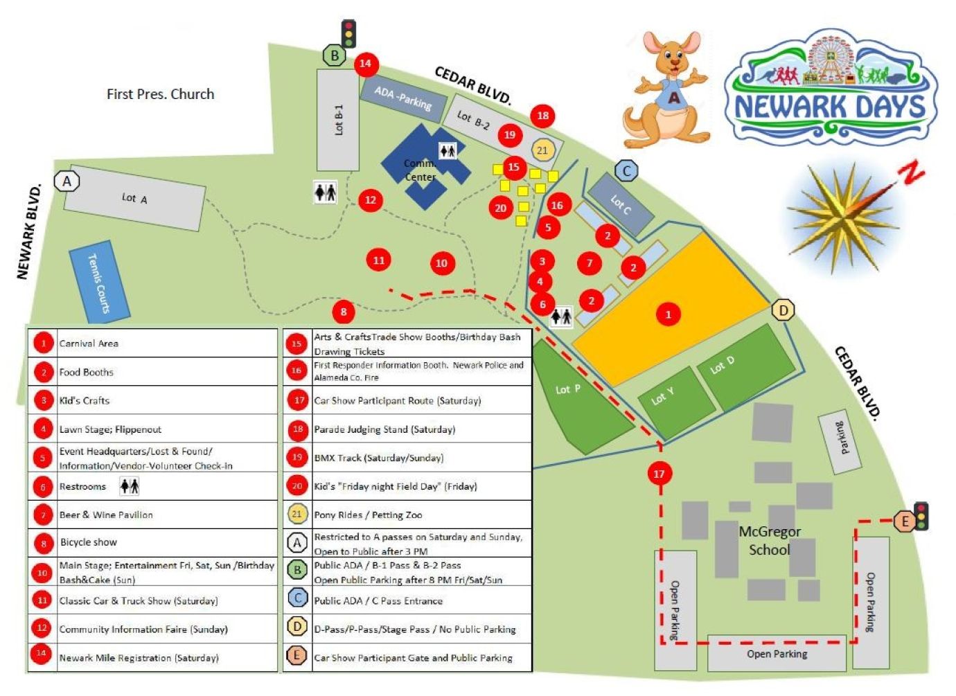 Newark Days Celebration | Schedule